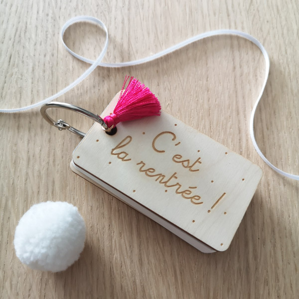 Mini carnet collection message by IZII INSPIRATIONS JOLIES